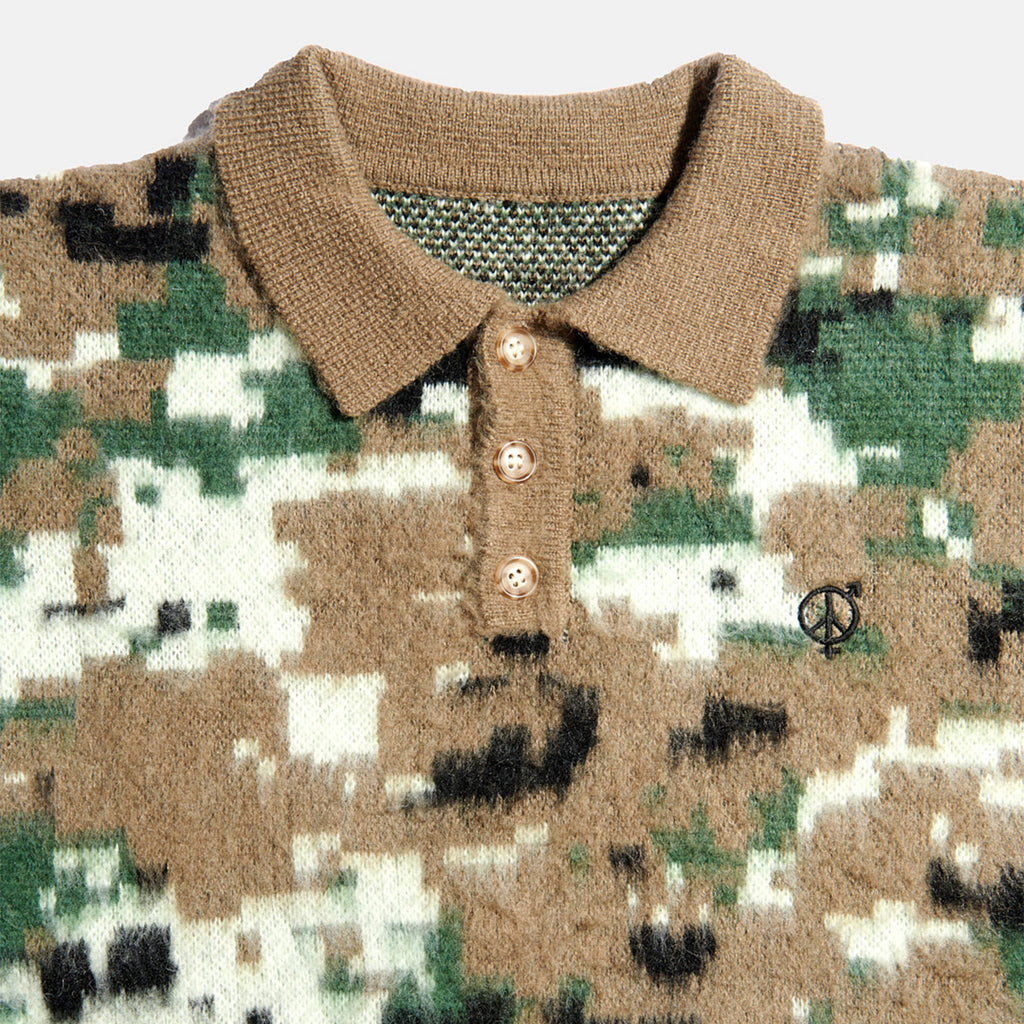 Sex Hippies Brushed Mohair Rugby Sweater Multi Tomorrow Store Uk